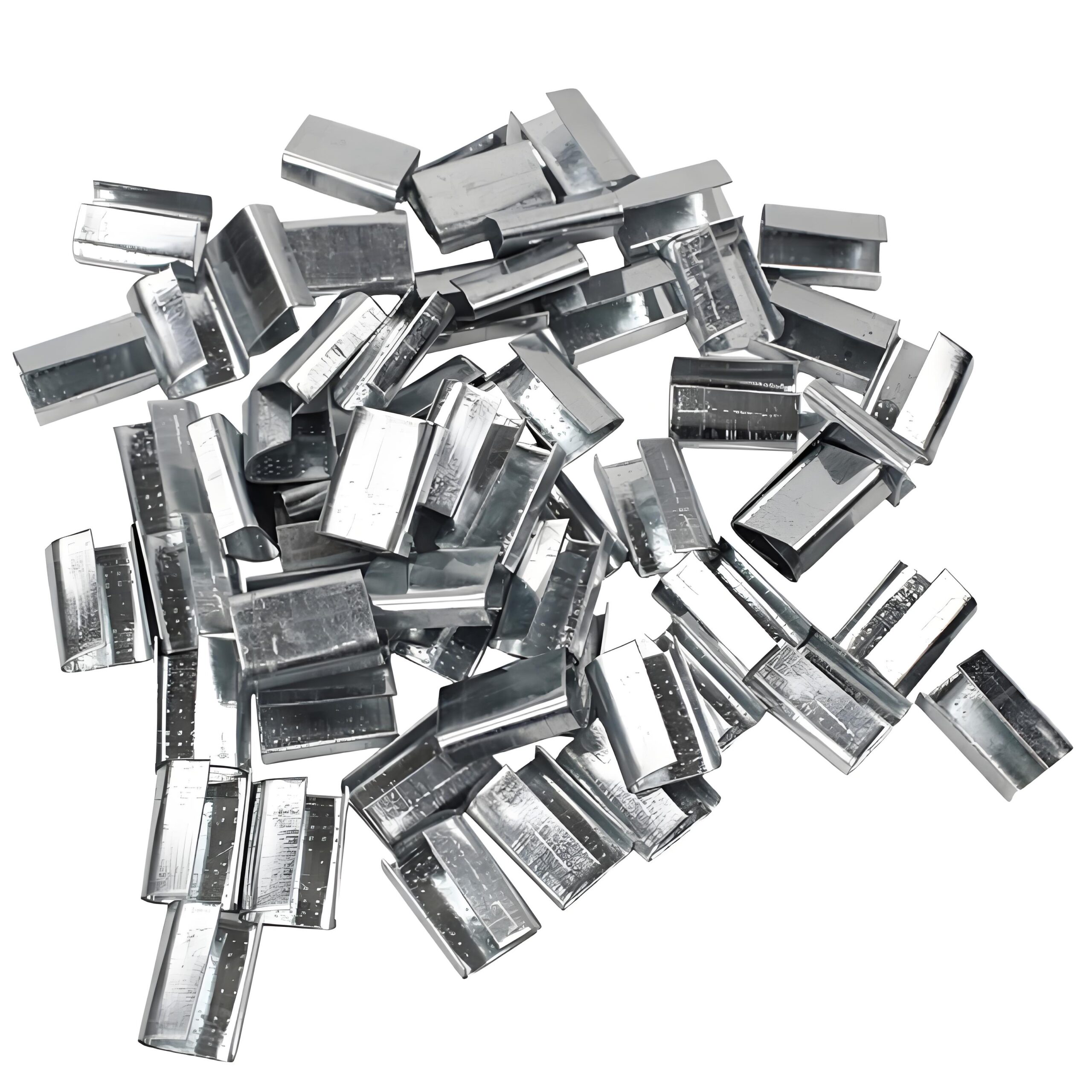 Strapping Clip for PP & PET Straps Seal Buckles